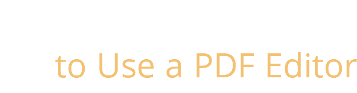 9 epic reasons to use a PDF Editor | Foxit Software